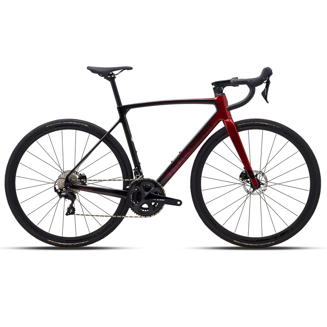 Polygon Strattos S7 Disc Brake (Crimson Red) – Mastermind Bicycle Studio