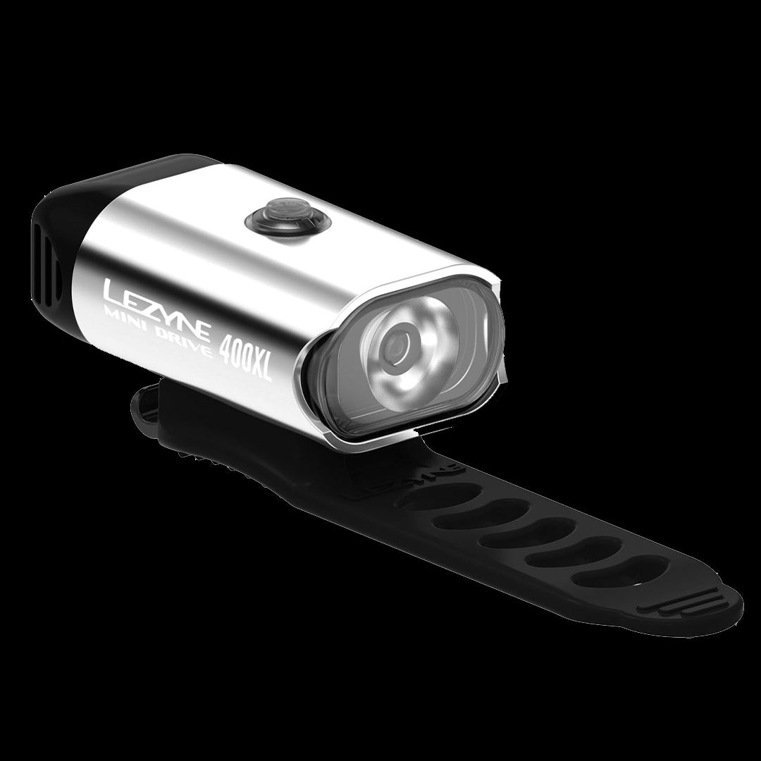 Lezyne Mini Drive 400XL Front Light Polish – Mastermind Bicycle Studio
