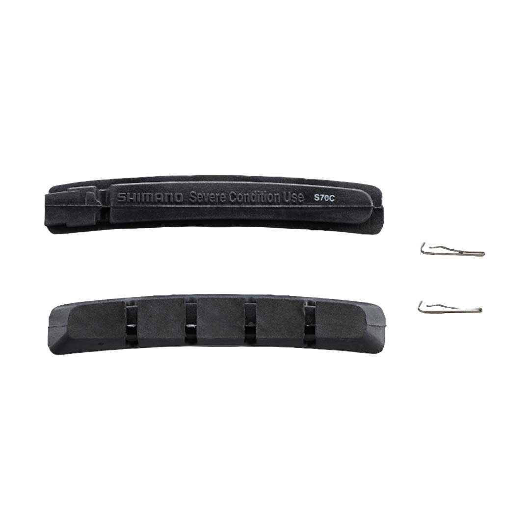 Shimano MTB Brake Shoe Set S70C Inserts Only (OEM Pack, No Box)